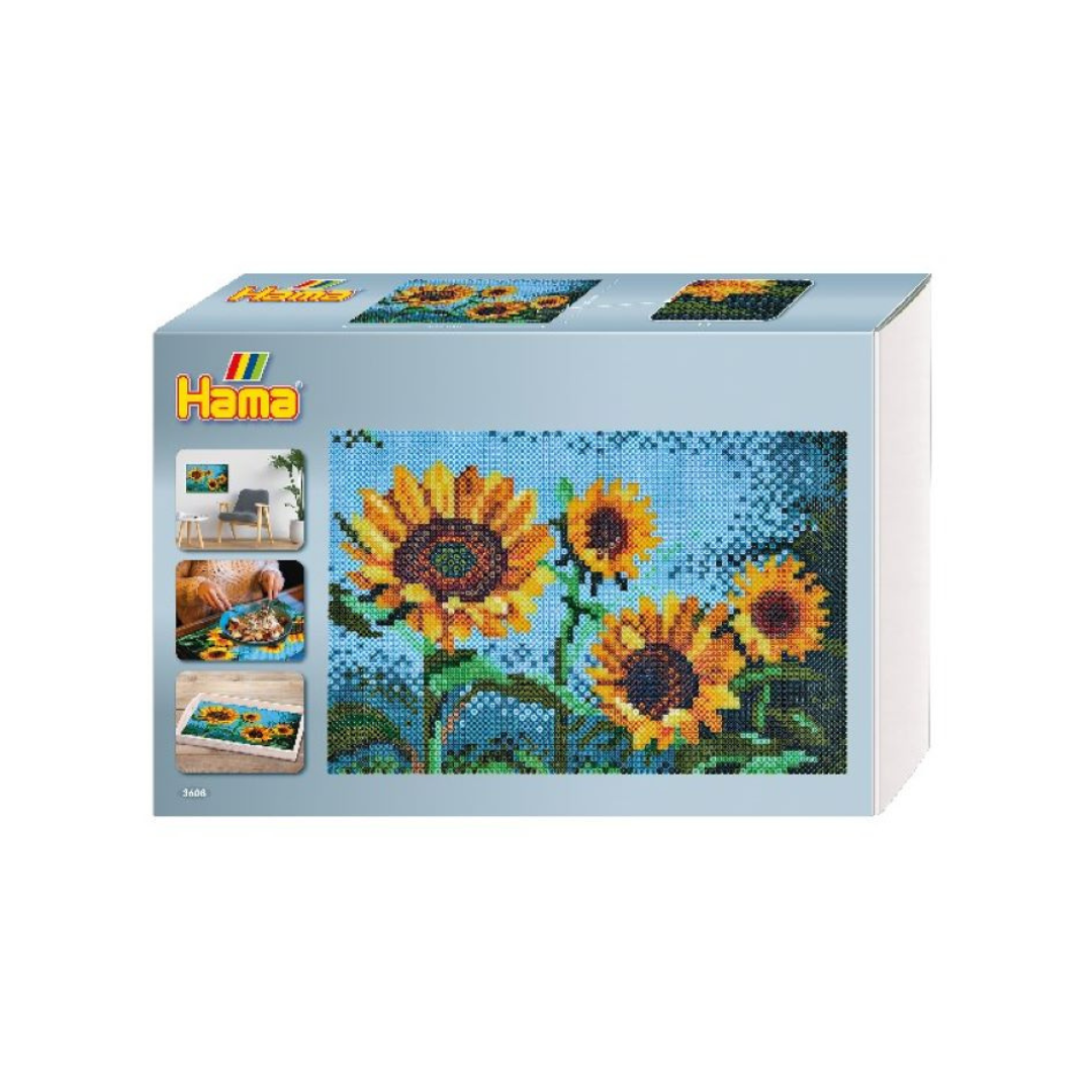 Hama art midi solsikke sæt - Hobbyartikler - Jensens hygge shop